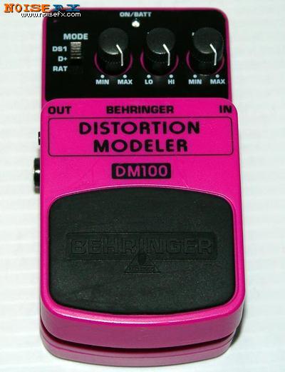 NoiseFX - Behringer Distortion Modeler DM100