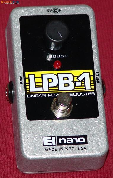 NoiseFX - Electro Harmonix Nano LPB-1 Linear Power Booster
