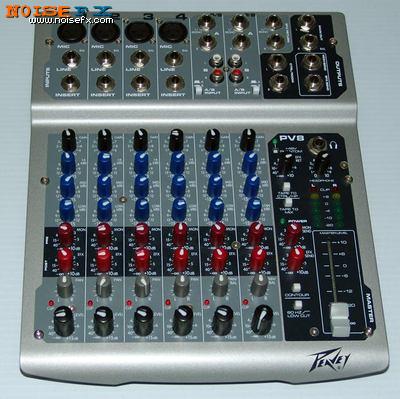 NoiseFX - Peavey Compact 8-channel Mixer PV8